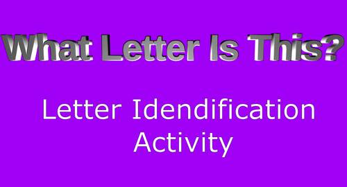 What Letter is This? Letter Identification: P,T,C by Educator's Homestead