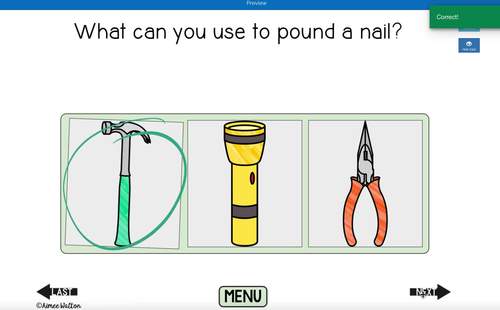 Life Skills Tools Digital Boom Cards™ and Printable Task Box Cards