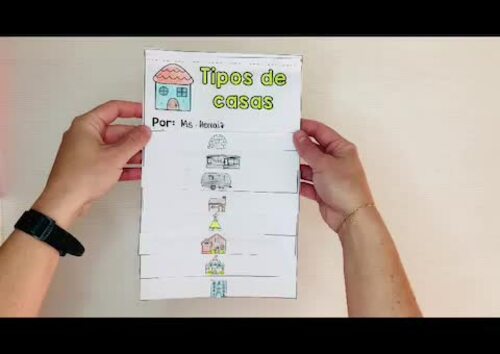 Tipos de casas | Types of homes in Spanish by Ms Herraiz | TPT