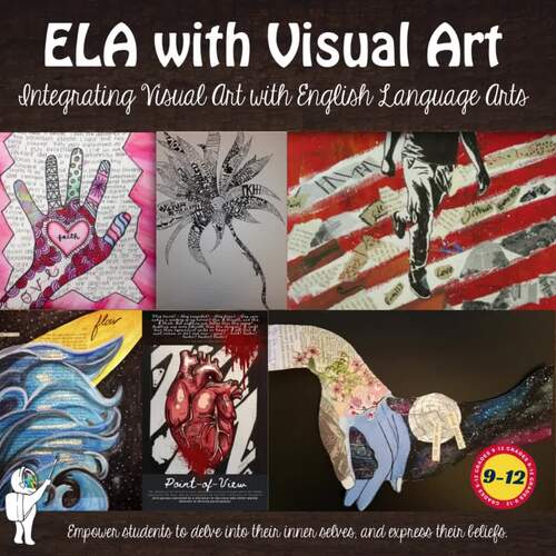 ELA with Arts Integration Bundle - High School Art and ELA, AP ELA, AP Art