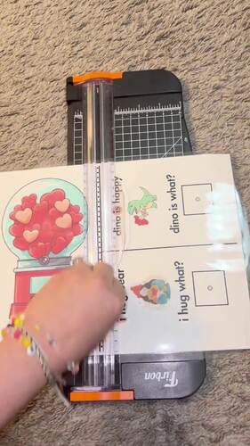 Valentine's Day Adapted Color Match & Sight Words | prek, SPED Books