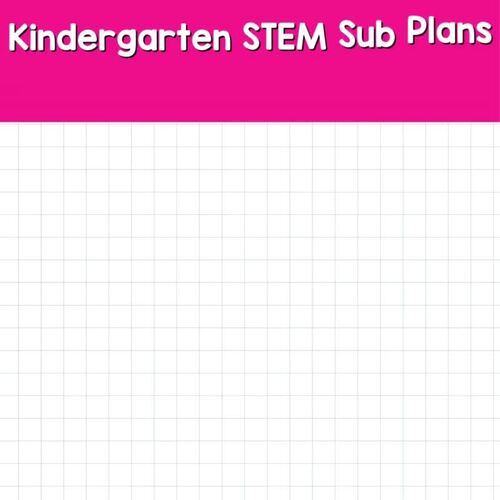 Kindergarten STEM Sub Plans Pattern Block Coding Activity | TPT