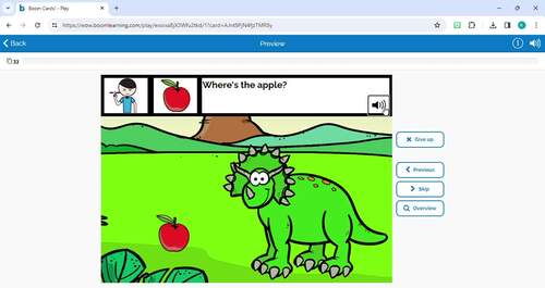 Feed the Hungry Dinosaur! by Creative Speech Language Resources