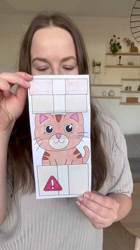 Animal Surprise Box Craft | Printable Folding Activity for Kids by Verf ...