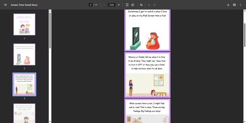 Screen Time Is Over Social Story — Helping Kids Transition Off Screens ...