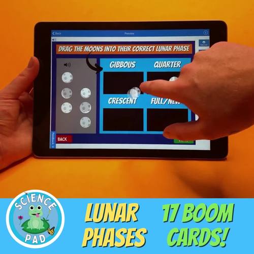 MOON PHASES | Phases of the Moon Review Assignment | Lunar Changes