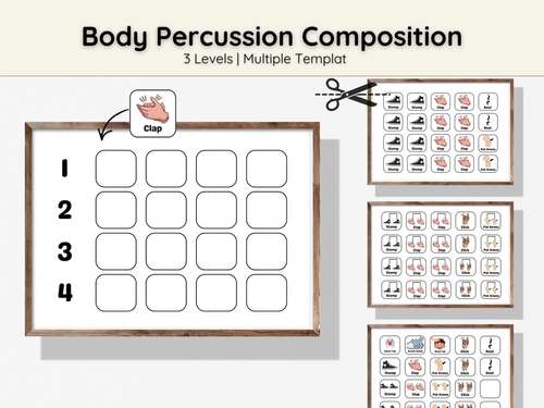 Body Percussion Composition | Body Awareness and Rhythm Game | TPT