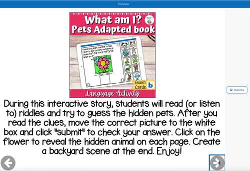 Pets Lift a Flap Adapted Book Speech Therapy Print + Boom Cards ...