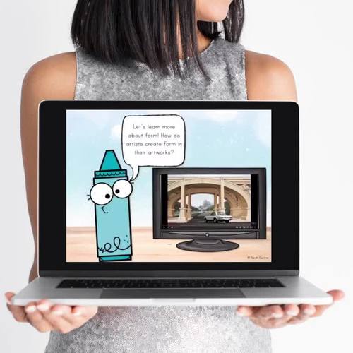 Winter Elementary Art Project | Snowman Art Lesson | Form & Perspective