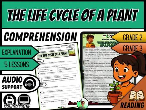 The Life Cycle of a Plant | Reading Comprehension | Grade 2/3 | TPT