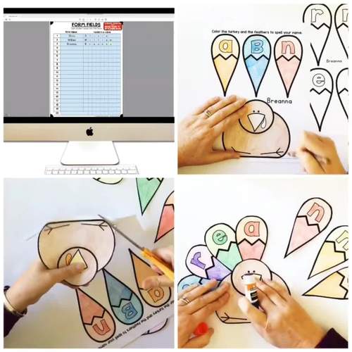 Name Activities Kindergarten Beginning of the Year Activities ...