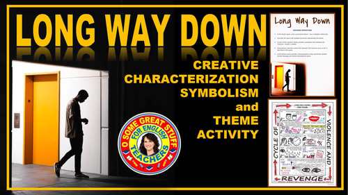 Long Way Down Creative Characterization Theme and Symbolism One-Pager ...