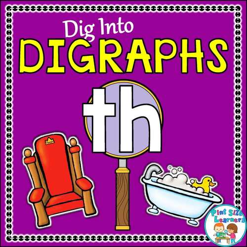 TH Digraph Activities | th digraph NO PREP Worksheets | Games | TPT