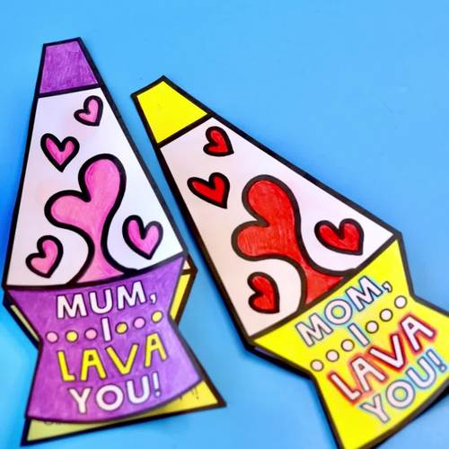 I LAVA YOU | Mother's Day Card and Craft by Girlfriends' Guide to Teaching