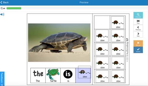 Core Word Interactive Book - SLOW | AAC | BOOM CARDS™ by The ...