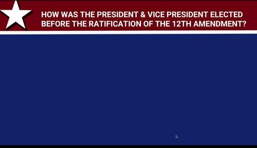 Geography: The Road To The White House: Electoral College (PowerPoint Only)