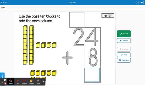 Addition with Regrouping with Boom Cards by TargetTeacherWoman | TPT