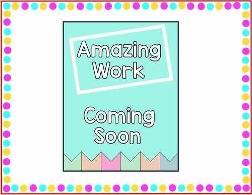 Printable Minimalist Amazing Work Coming Soon Posters, Printable Posters
