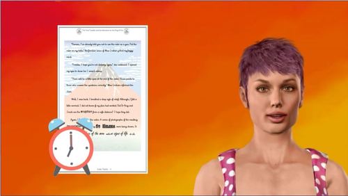 Reading skills through images: The Time Traveller book 2 (volcano topic) C7