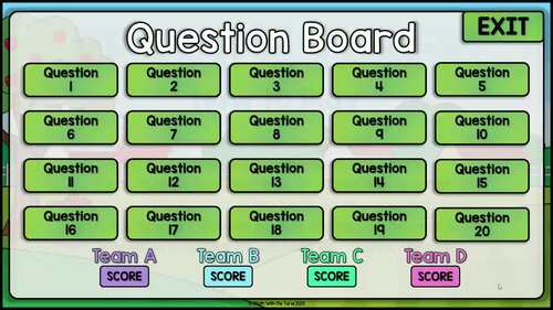 Fall Multiplication Facts 6 - 10 Facts | Game for PowerPoint™ | TPT
