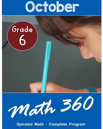 6th Grade Comprehensive Math Bundle (Ontario Math Curriculum 2020)