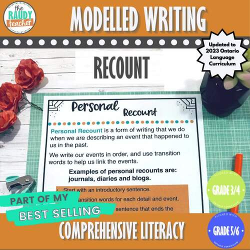 Writing Unit | Recount | NEW 2023 Ontario Language Curriculum | Google ...