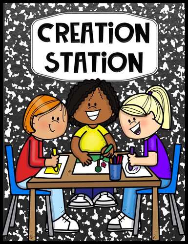 Composition Center signs by My Kinder Heart | TPT