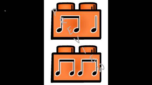 Rhythm Building Blocks- Printable Manipulatives by Karen Takacs | TPT