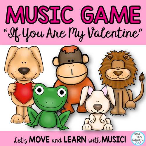 Valentine’s Day Orff Game Song , Lesson so-mi "If You Are My Valentine"