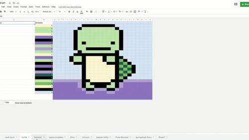 20 Pixel Art Mystery Reveal Templates ANY SUBJECT! by Mademoiselle ...