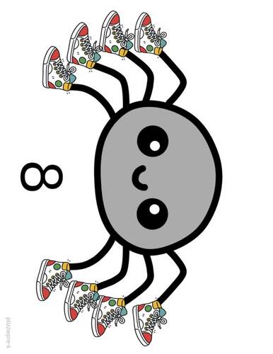 There Was a Little Spider Who Wanted to Wear Shoes - Poem and ...