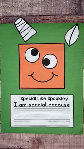 Spookley the Square Pumpkin Book Companion Activity | Writing Craft ...