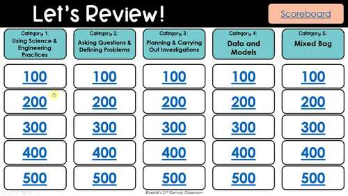 Structure of Plants and Animals Review Game - Jeopardy Game (Science ...