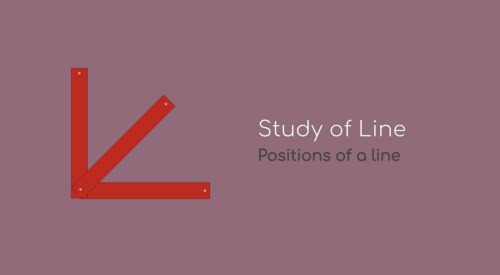 Montessori Geometry Study of Lines (Positions of a Line) Presentation