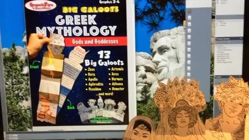 GREEK MYTHOLOGY Activity: Gods and Goddesses Bulletin Board Project ...