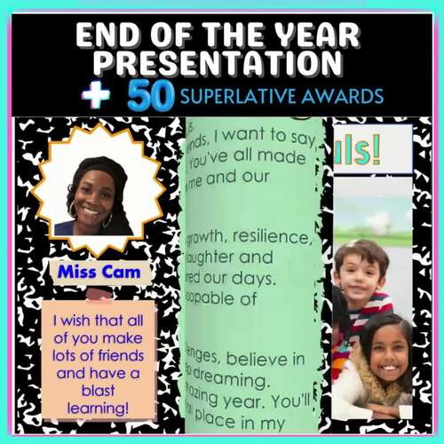 MEMORY BOOK, End of Year Slideshow, Class Memories by Teaching From ...