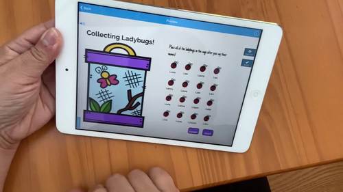 My DIGITAL Interactive Notebook L (i, m, f)- BOOM Cards Distance Learning