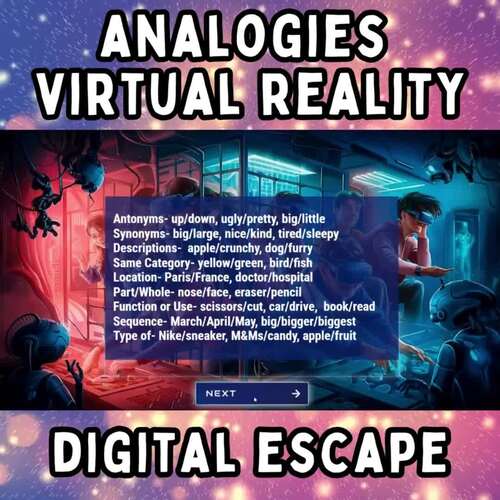 Virtual Reality Analogies Digital Escape Room Vocabulary and Critical ...