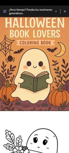 Halloween Book lovers | Coloring book by TDET Miss Laura | TPT