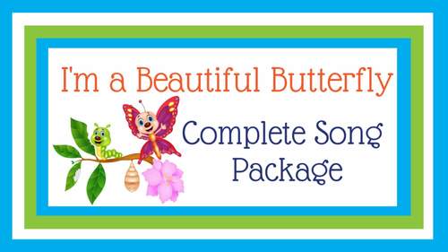 Butterfly Life Cycle Song & Activity | Dramatization | mp3s, PDF, SMART ...