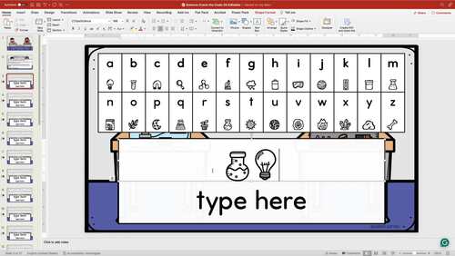 Science Crack the Code - Editable - PowerPoint by KinderCrafting