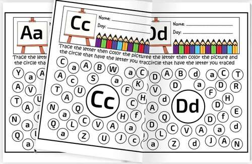 Back to school :The Find letters of the alphabet! by Learn with ILI