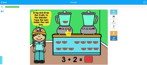 $$DOLLAR DEAL$$ ADDITION SUM UP TO 10 BOOM cards™ by Mrs Graders