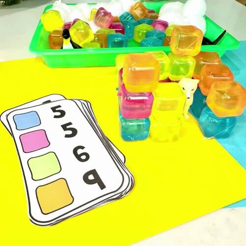 Polar Animals Math and Literacy Centers Preschool | Winter Activities