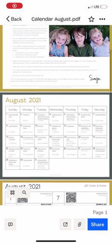 AUGUST Listening Calendar 30 Days of Songs and Music Listening Activities