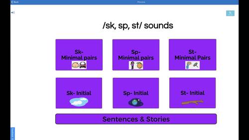 Sk, Sp, St Sounds (BOOM CARDS) by Super Power Speech | TPT