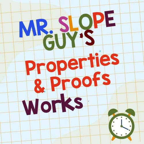 Algebra Properties of Equality and Proofs Printable Worksheet Practice ...