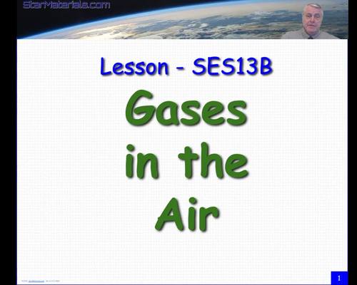 Complete STAR* Video Lesson on GASES IN AIR for Distance Learning DINB