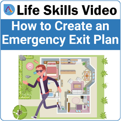 How to Create an Emergency Plan a SPED Life Skills Video for High School
