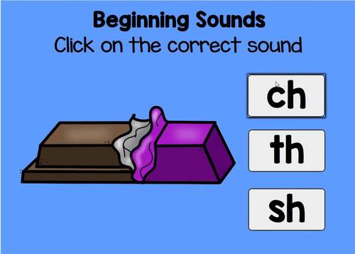Boom Cards - Beginning Sounds by Miss Rainbow Education | TPT